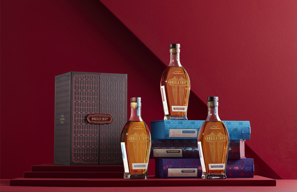 Angel's Envy Unveils Cellar Collection Series Volumes 1-3 | UNDER BLUE ...
